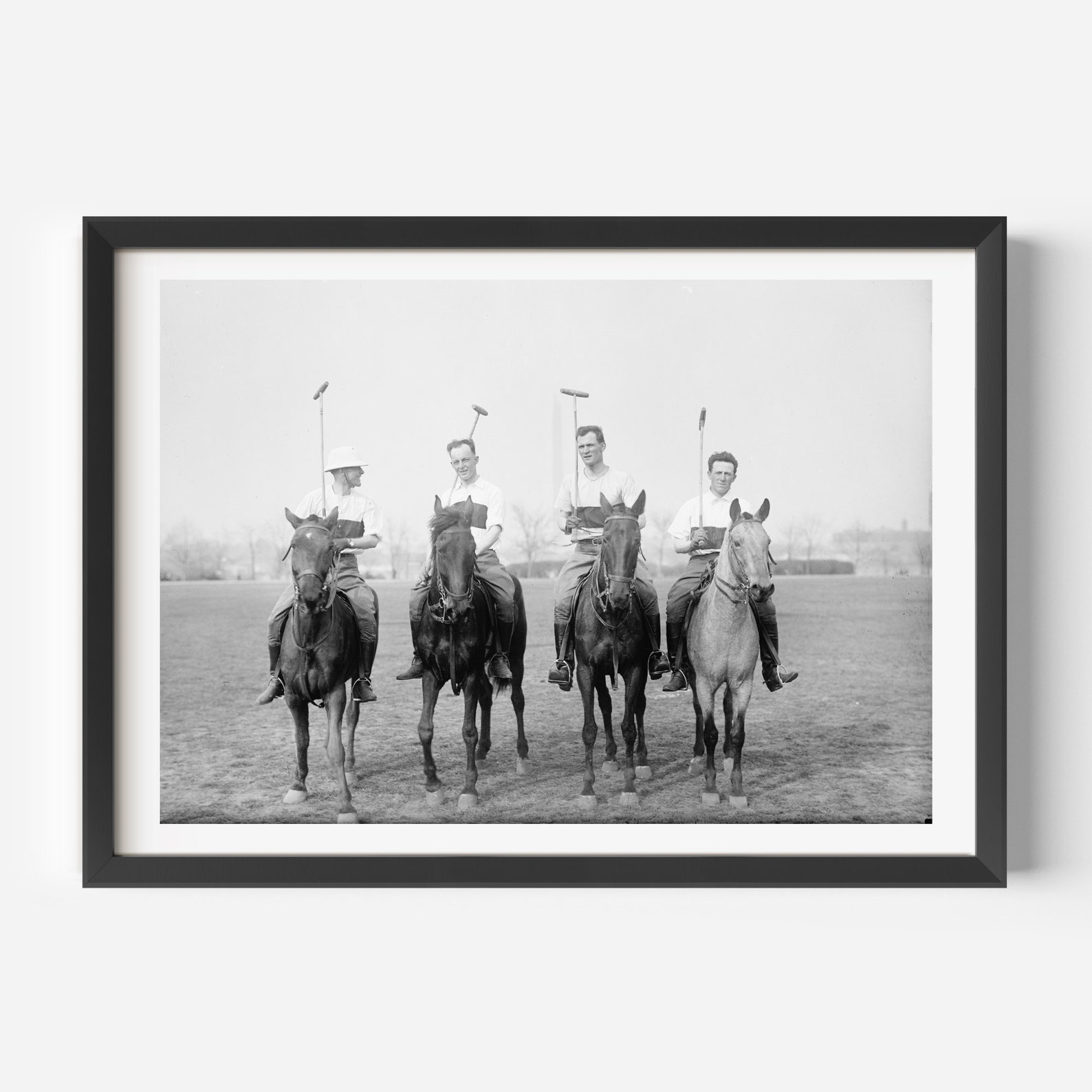 POLO MATCH PRINT Vintage Polo Photo Sports Wall Decor for Him Vintage ...