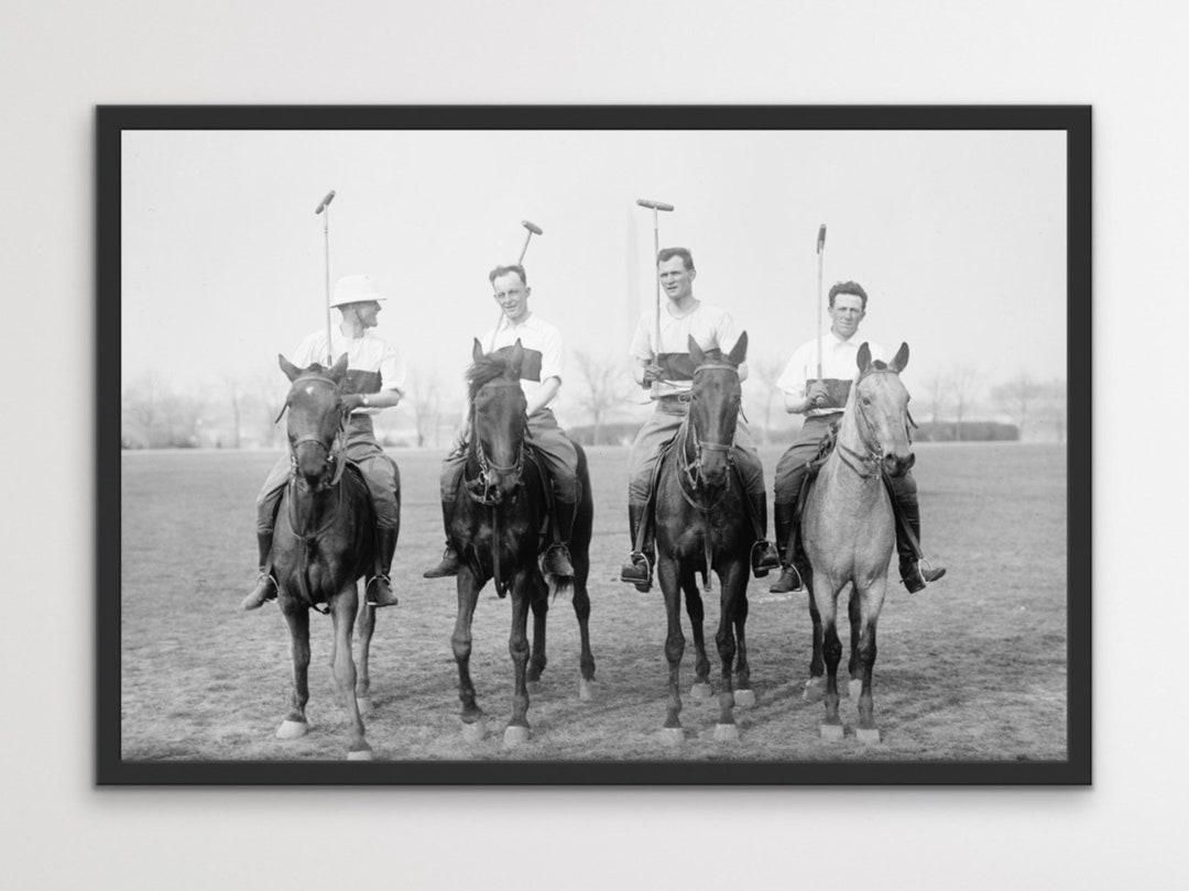 POLO MATCH PRINT Vintage Polo Photo Sports Wall Decor for - Etsy