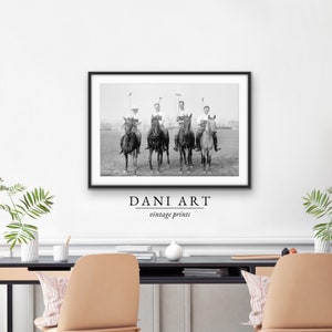 POLO MATCH PRINT | Vintage Polo Photo | Sports Wall Decor for Him ...