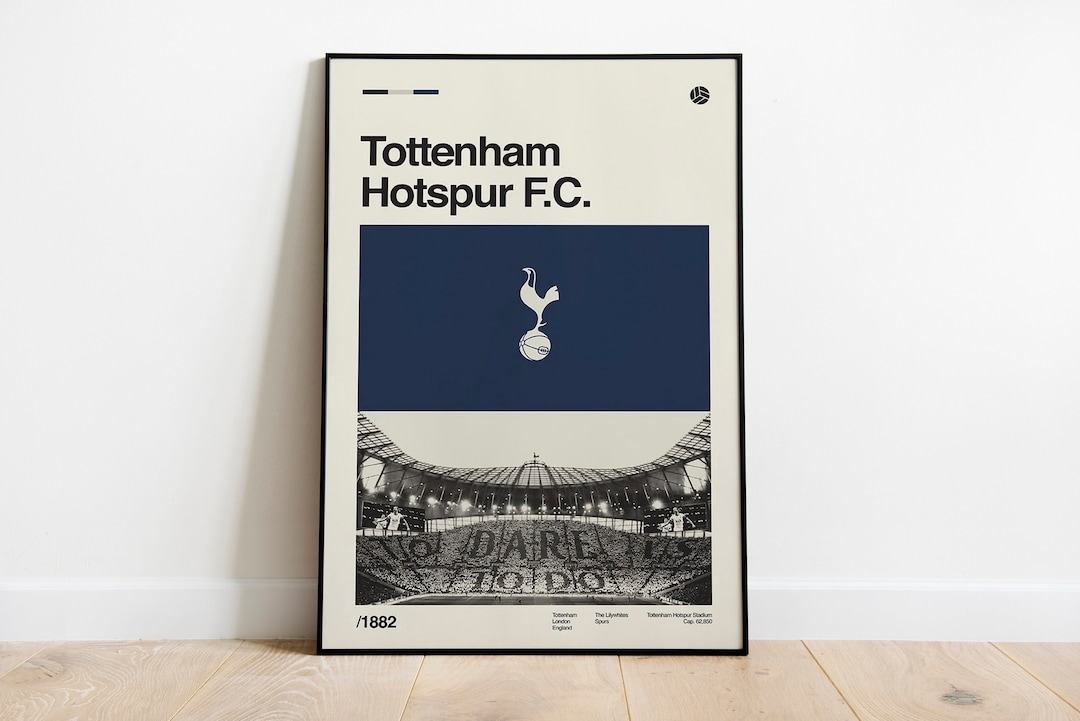Tottenham Hotspur FC Poster, Tottenham Hotspur Stadium Poster ...