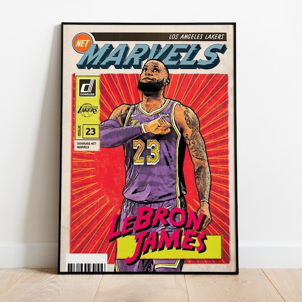 Lebron James Poster - Etsy