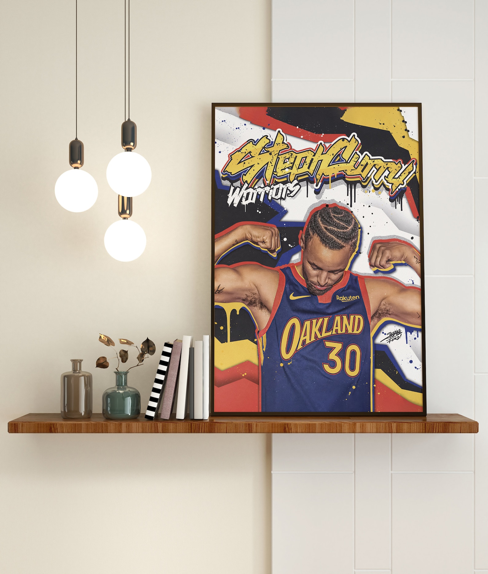 Stephen Curry Poster NBA Posters Wall Art Wall Decor 12x18 - Etsy