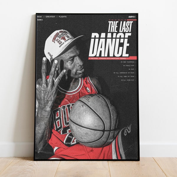 Michael Jordan Poster - Etsy