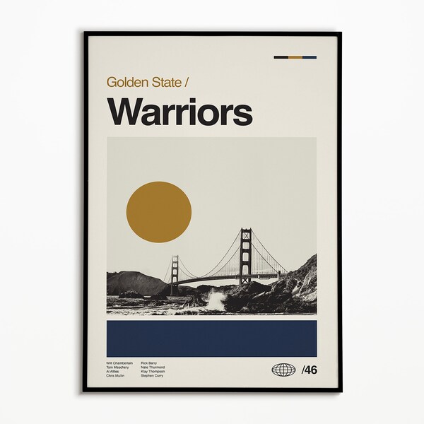 Golden State Warrior - Etsy