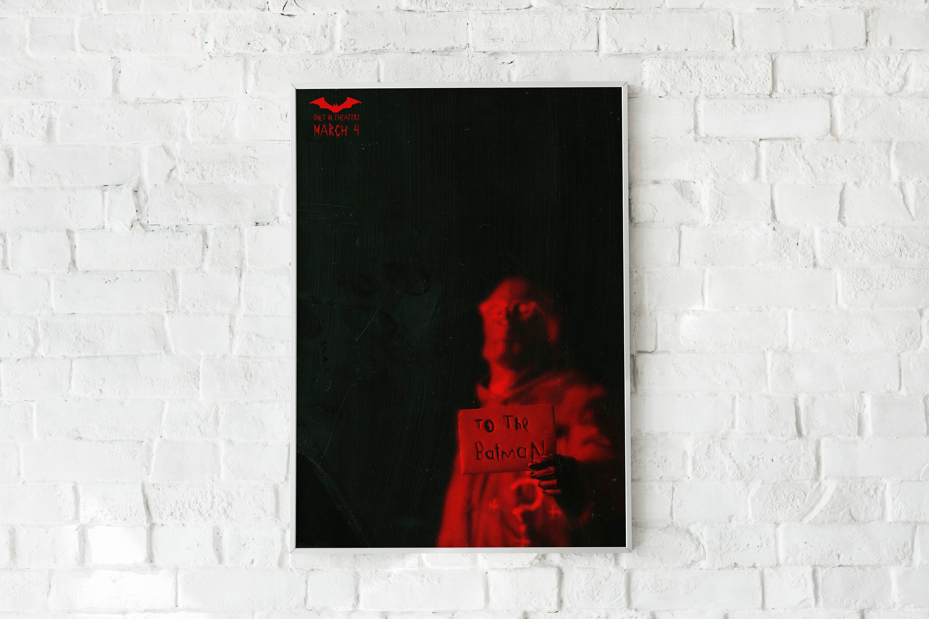 The Batman (2022) Poster, Robert Pattinson, Wall Art, Wall Decor