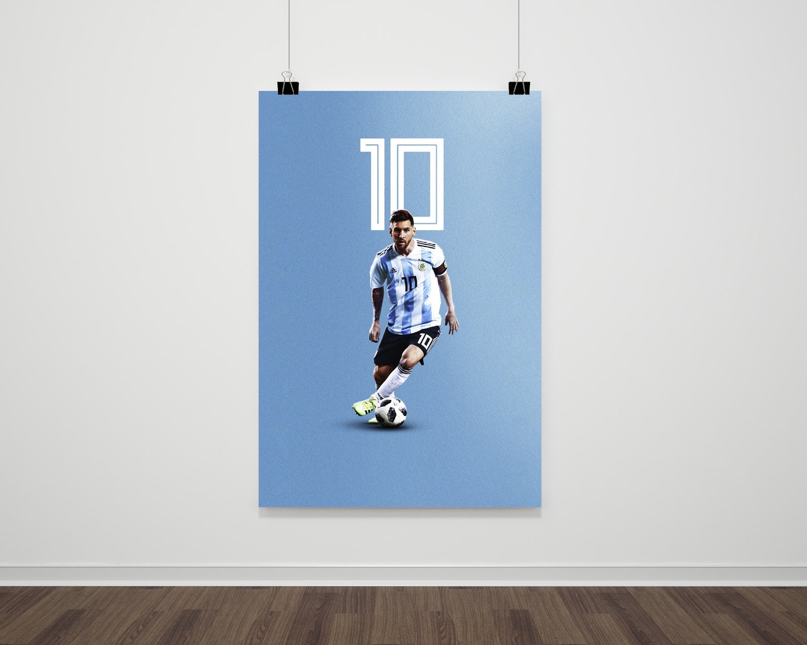 Lionel Messi Poster Football Posters Wall Art Wall Decor - Etsy