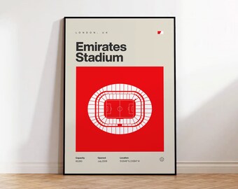 Arsenal Poster, Arsenal Logo Poster, Football Posters, Soccer Print ...