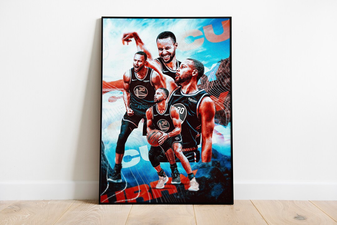 Stephen Curry Poster, NBA Posters, Wall Art, Wall Decor, 12x18 20x30 ...