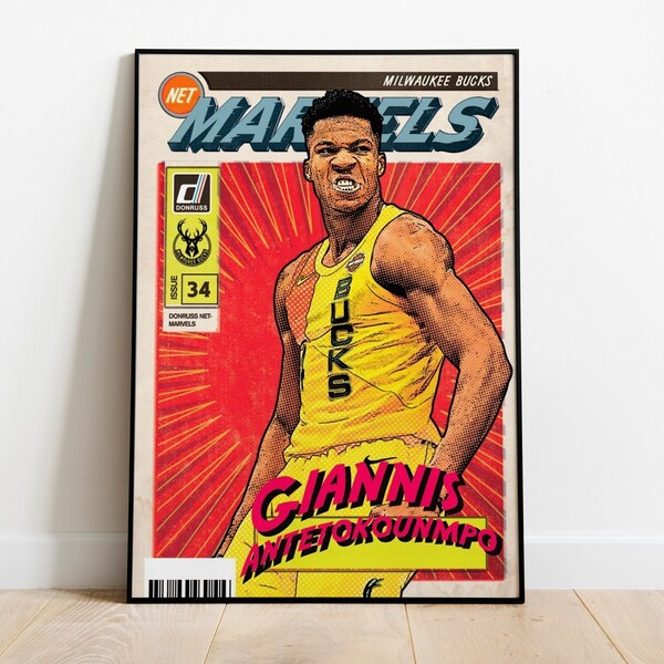 Giannis Antetokounmpo Poster 24x36 - Etsy