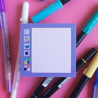 Checkerboard, Post It Notes - Etsy