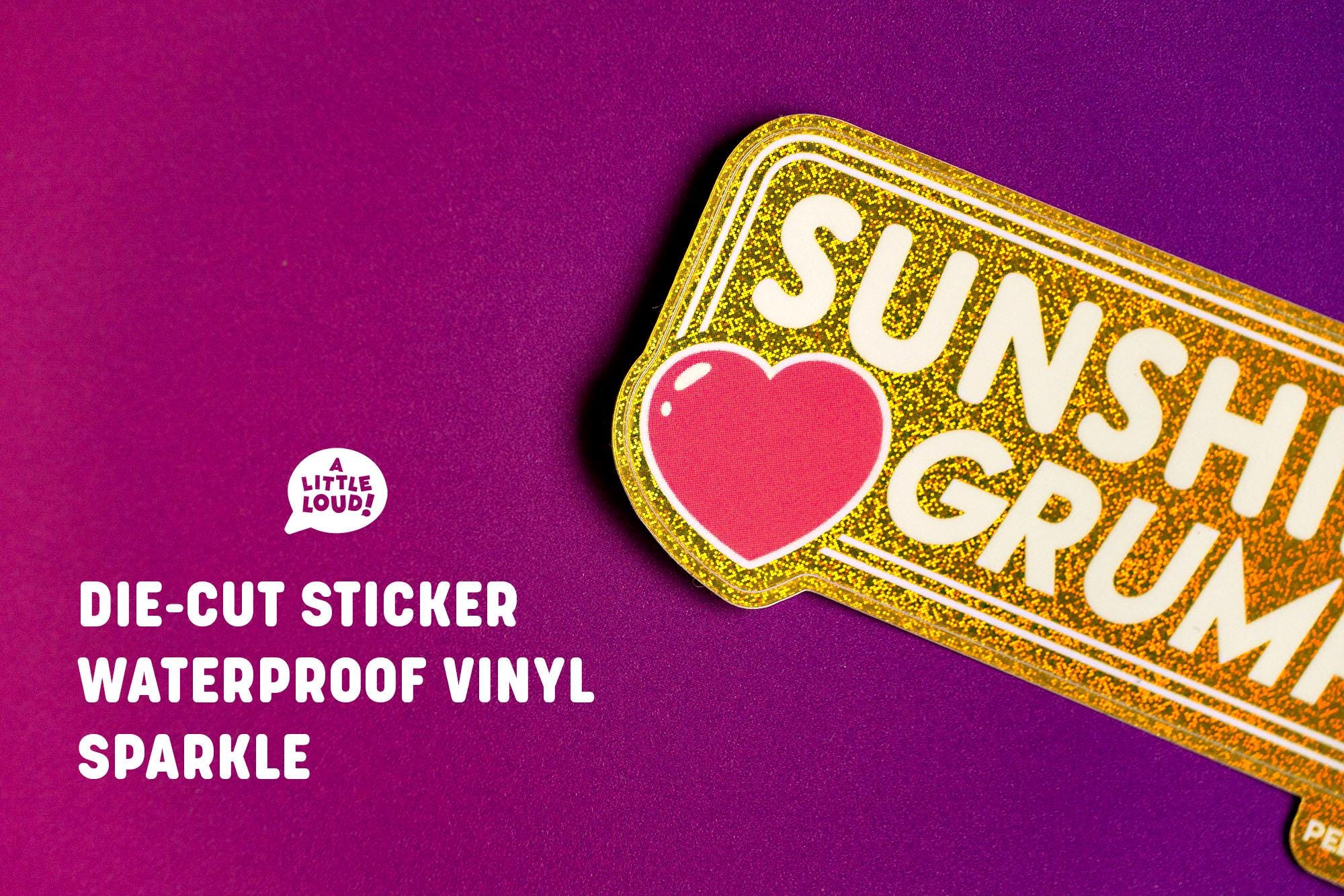 Sunshine Loves Grumpy Trope Sticker - Etsy