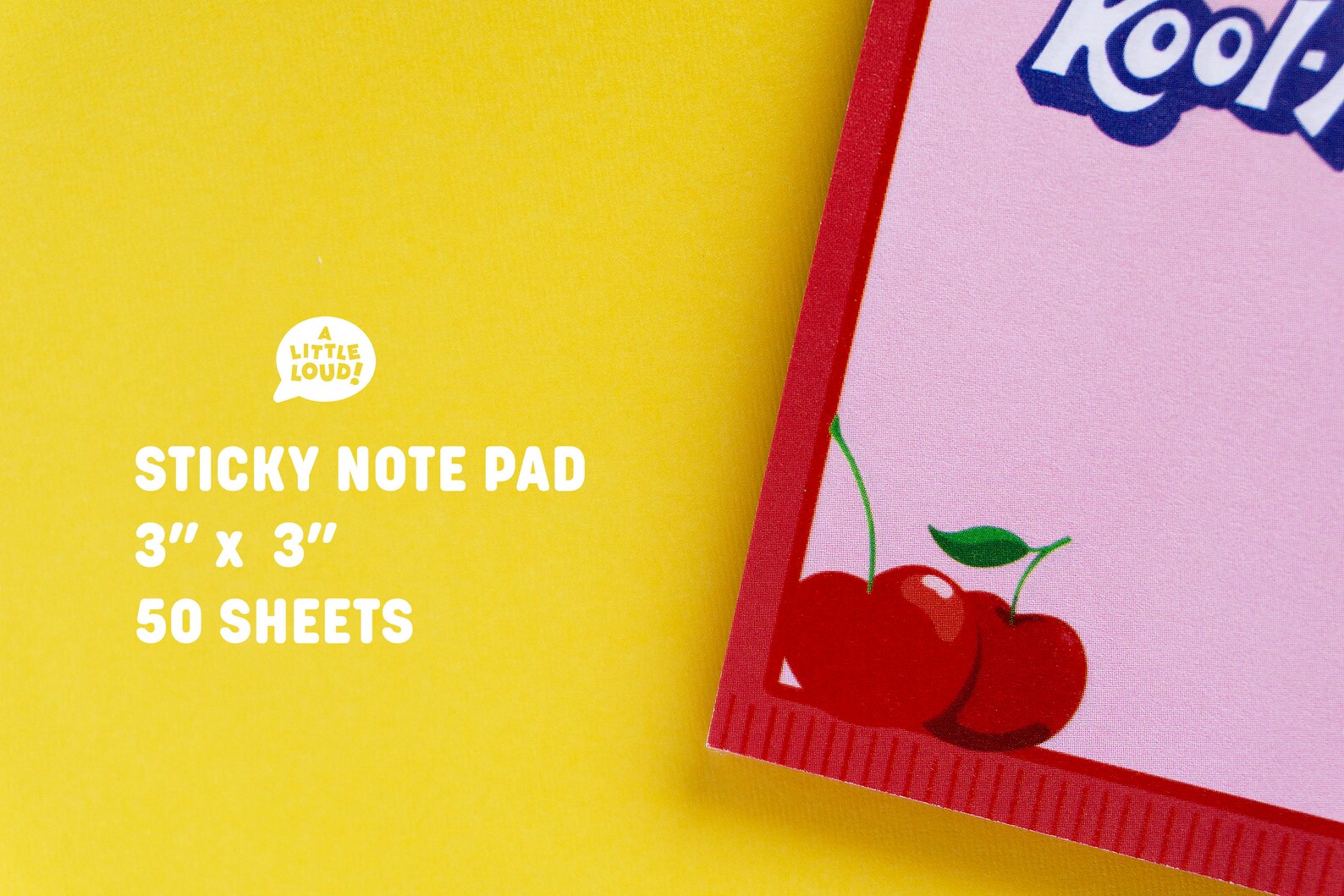 Kool Memo Cherry Sticky Note - Etsy