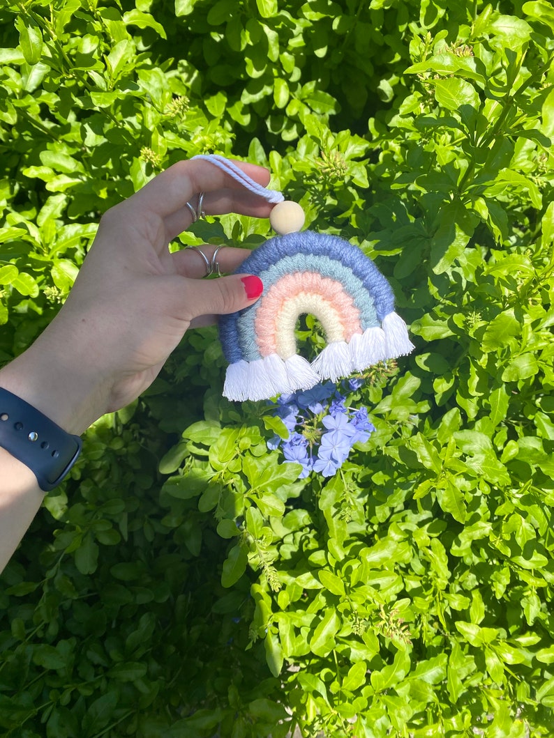 Customizable Macrame Rainbow - Etsy