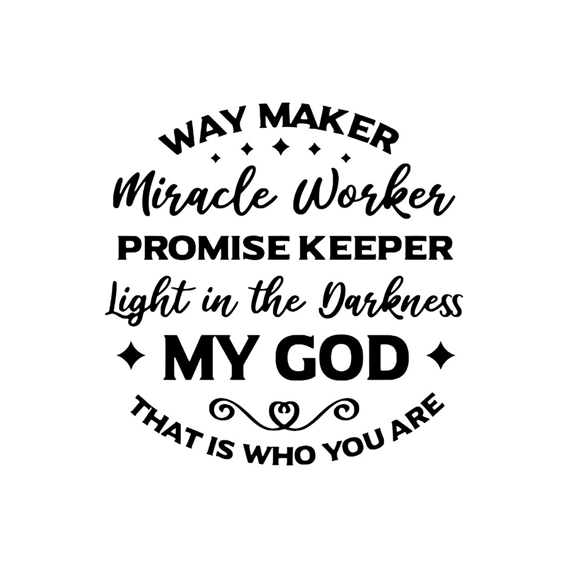 Way Maker SVG PNG JPEG - Etsy
