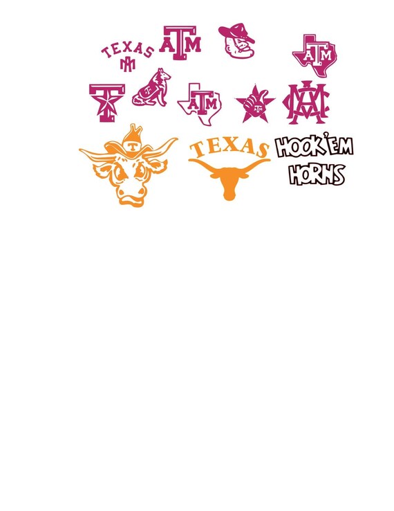 Texas Football SVG PNG JPEG - Etsy