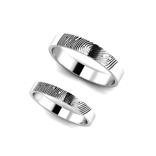 Fingerprint Ring - Etsy Canada
