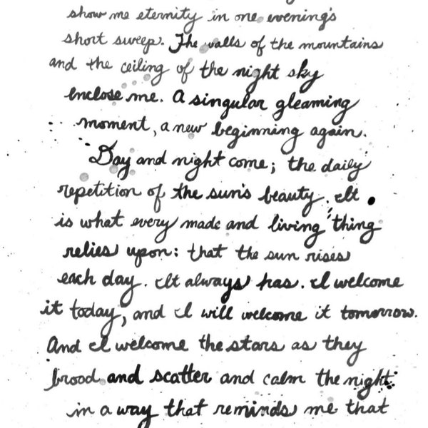 Handwritten Words - Etsy