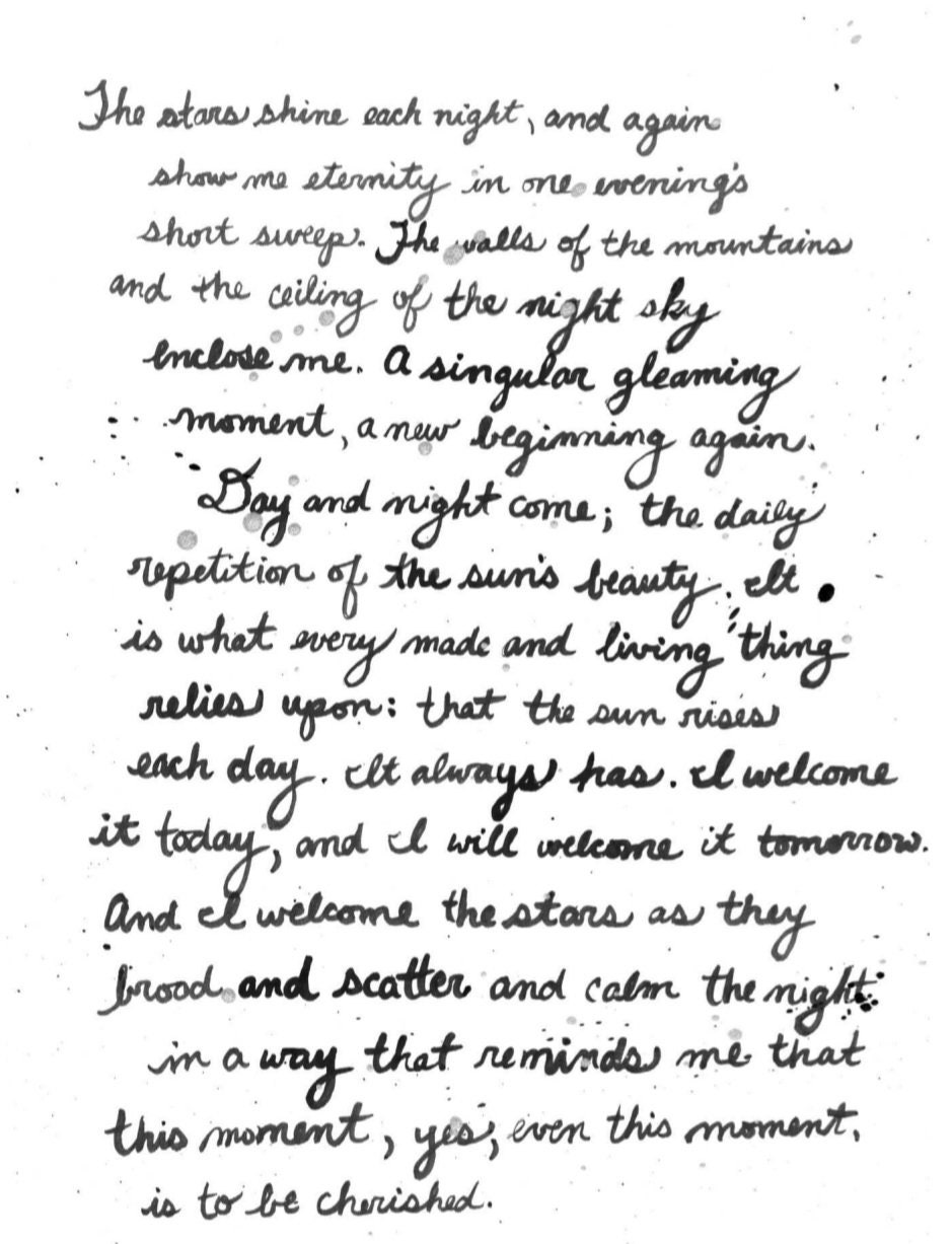 Handwritten Letter, Note, Page | Hand-written Text With Words You ...