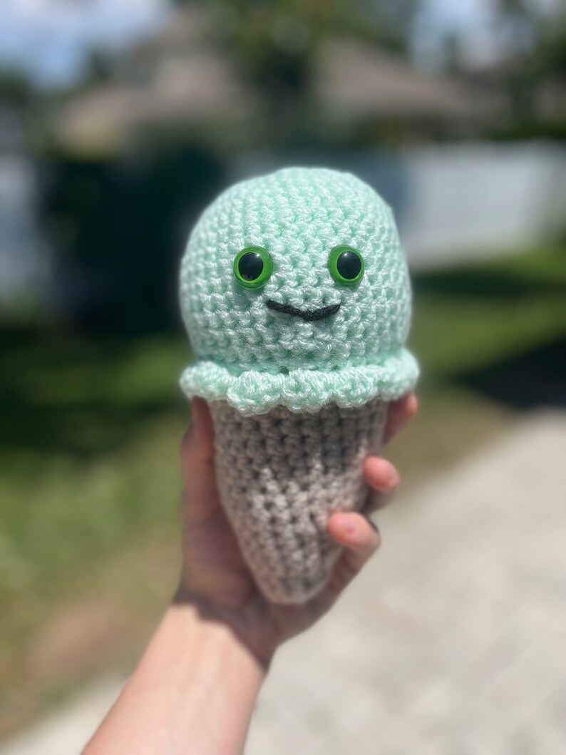 Crochet Ice Cream Cone - Etsy