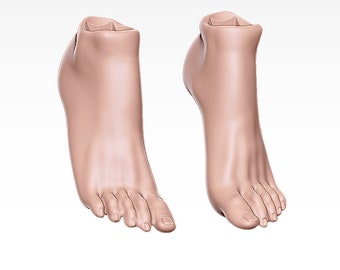 Feet Stl Files - Etsy