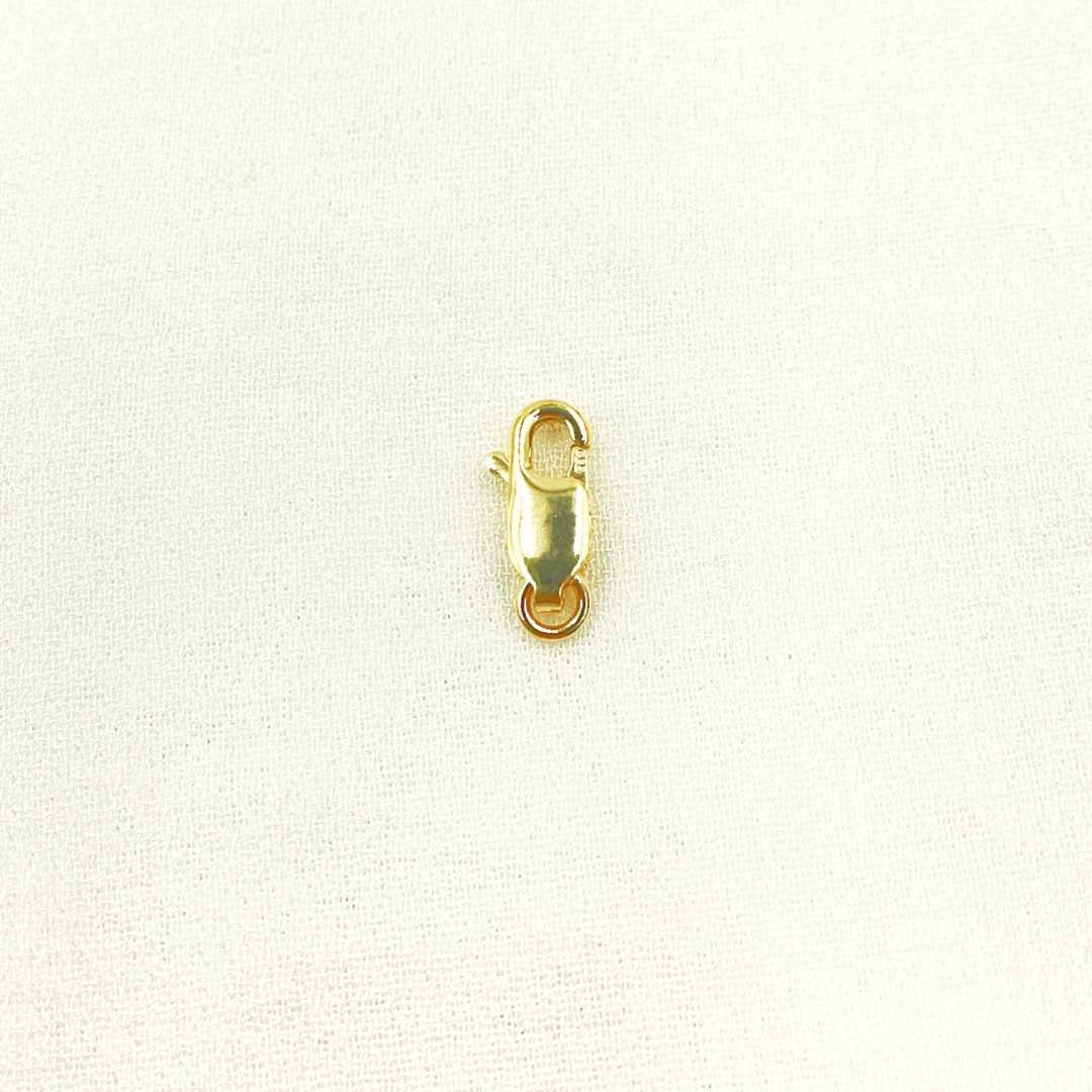 10mm 14K Solid Gold Lobster Claw Clasp, Jewelry Lock Finding ...
