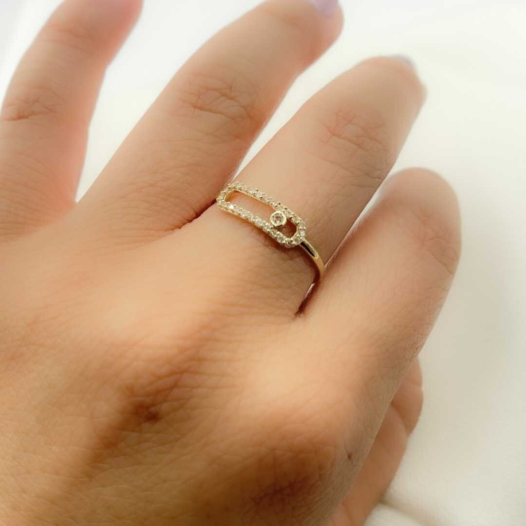 14k Solid Gold Stackable Ring(s), Midi Ring, Simple Gold Ring, Minimal ...