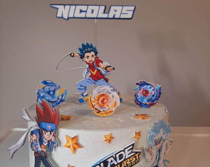 Beyblade Cake Topper - Etsy