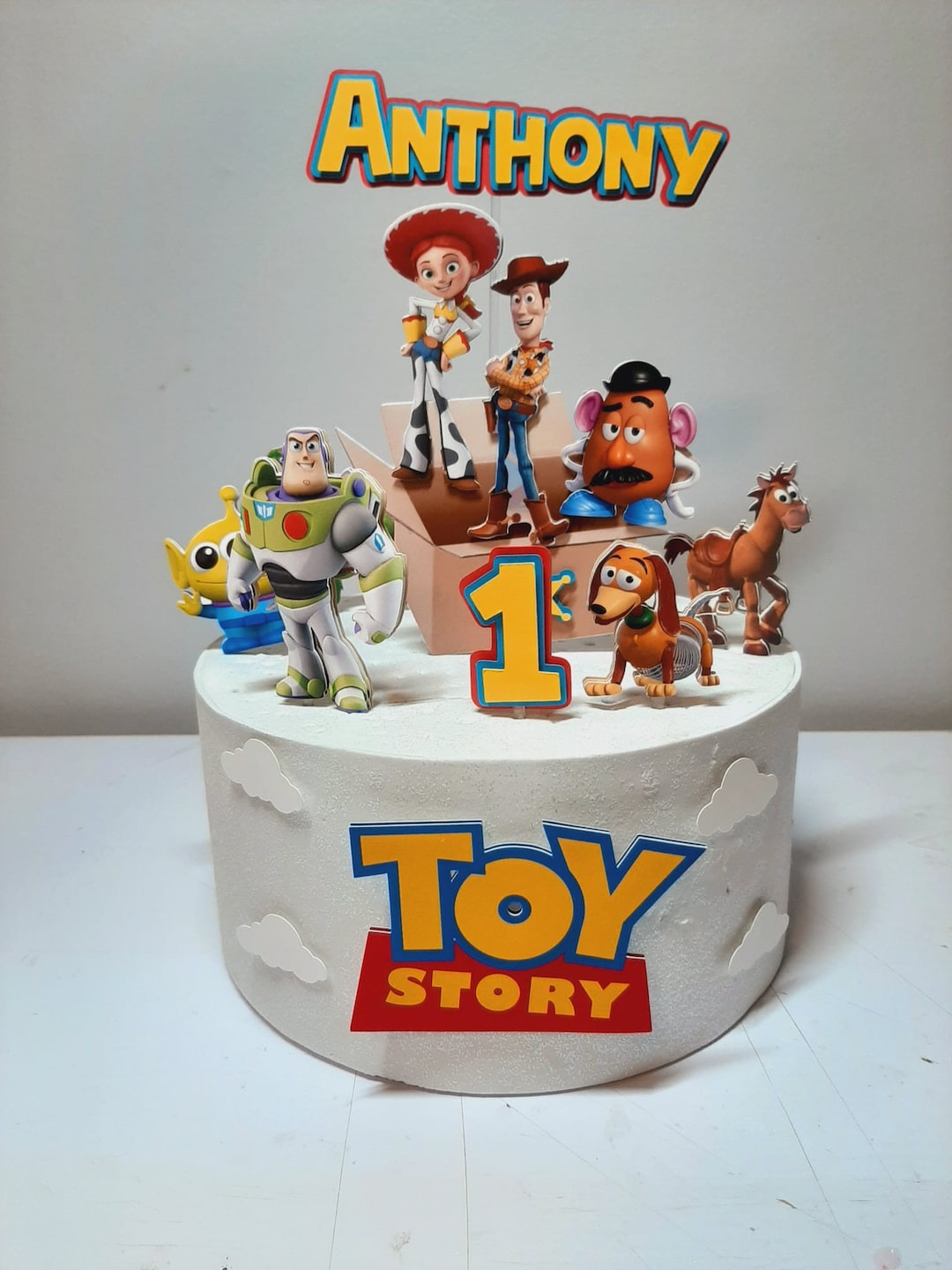 Toy Story Themed Cake Topper, Toy Story Party. - Etsy