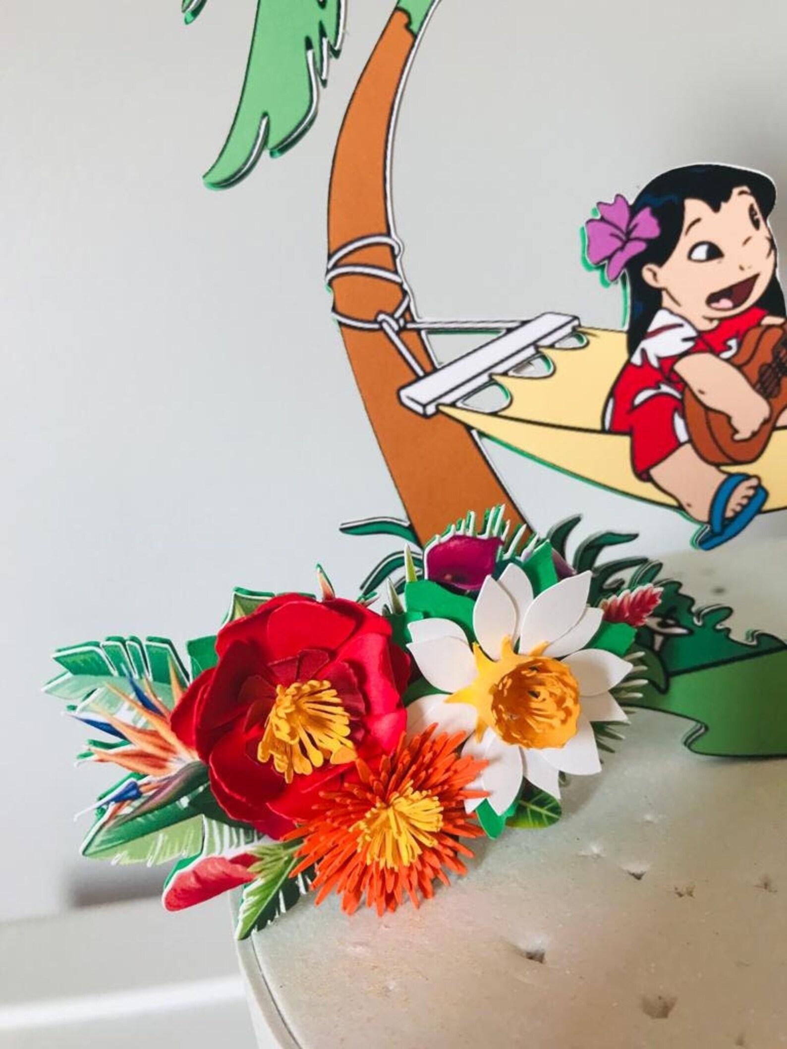 Lilo and Stitch Themed Cake Topper - Etsy