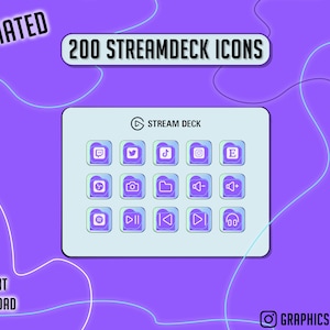 200+ Animated Stream Deck Icons! - Etsy