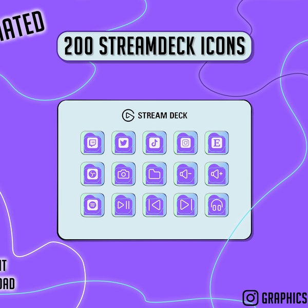 Animated Stream Deck Icons - Etsy