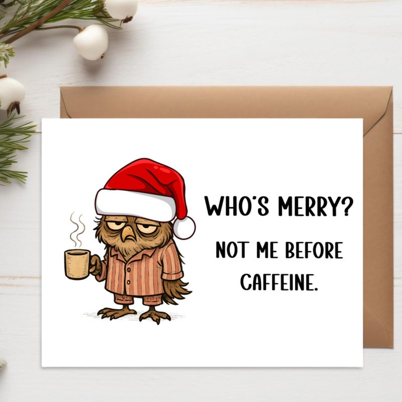 Funny Sarcastic Owl Cards - Etsy