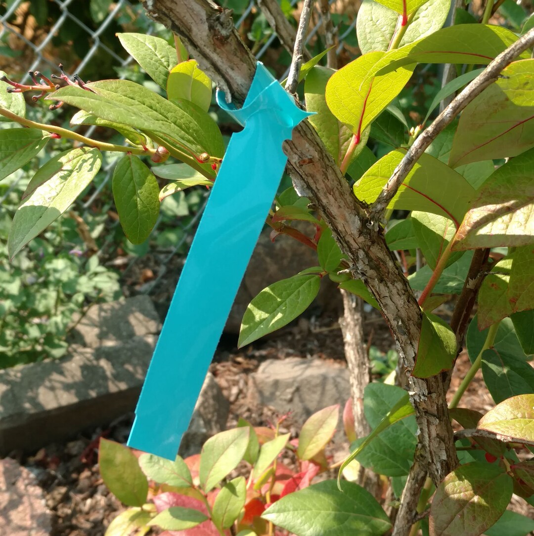 SET of 100 WRAP AROUND Vinyl Thermal Plant Labels 5" 7" 9" Nursery Tag ...