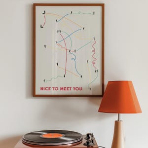 Small People Art Tiny Humans Walking Print Minimalist People Wall Art ...