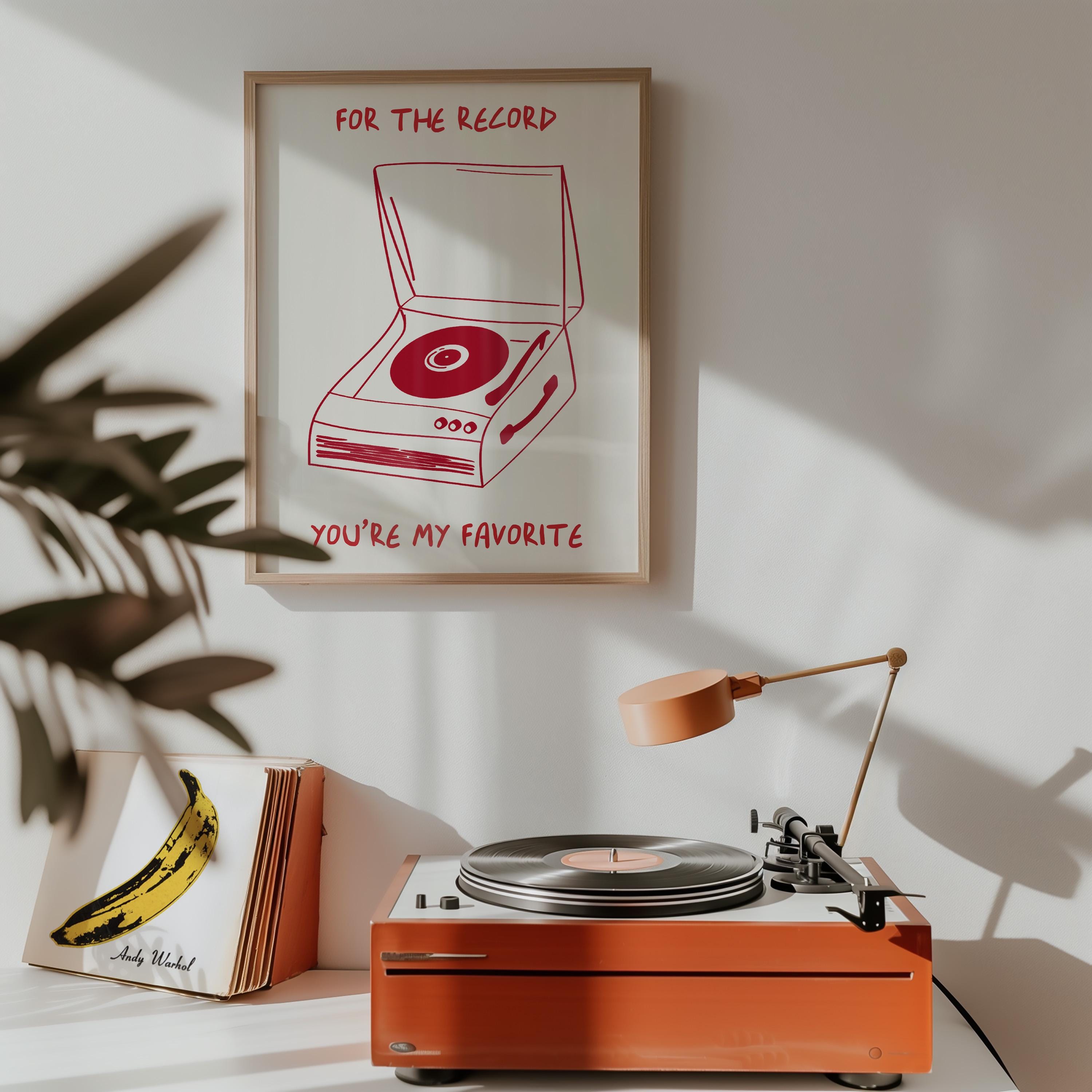 Vintage Record Eclectic, Trendy Art Prints, Retro Wall Art, Eccentric ...