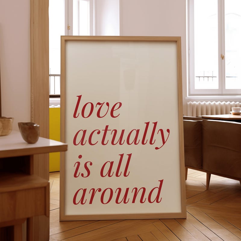 Love Actually - Etsy