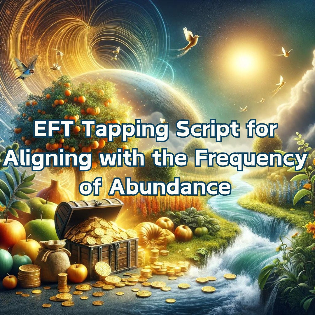 EFT Tapping Script for Aligning With the Frequency of Abundance - Etsy