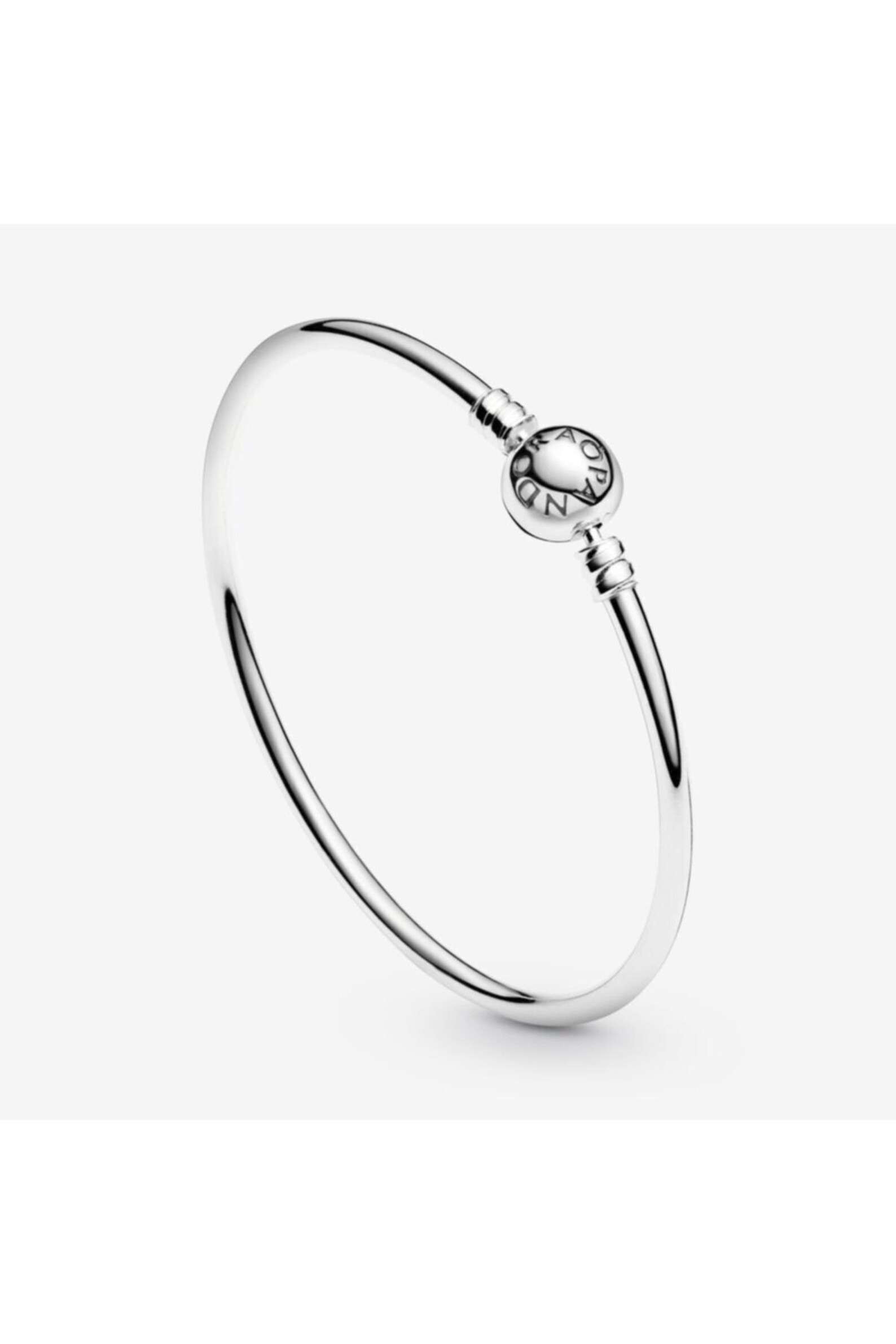 Pandora Style, Charm Compatible Ball Clip Bangle Bracelet, All Sizes 17 ...