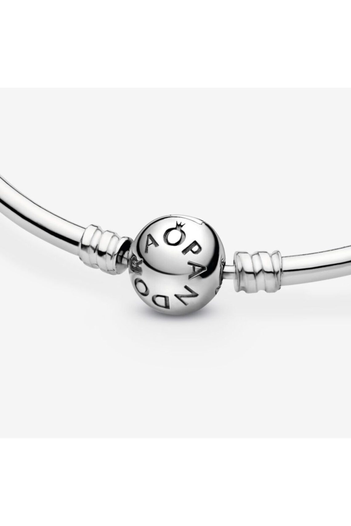 Pandora Style, Charm Compatible Ball Clip Bangle Bracelet, All Sizes 17 ...