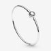 Pandora Style, Charm Compatible Ball Clip Bangle Bracelet, All Sizes 17 ...