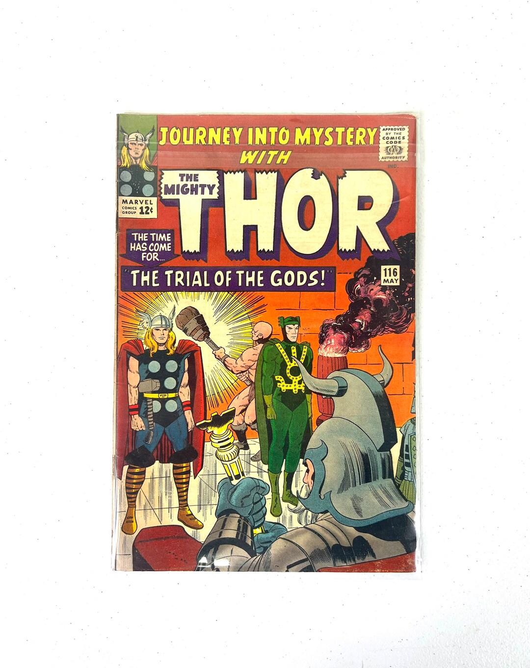 Vintage Mighty Thor Trial of the Gods Marvel Comic Book 116 - Etsy