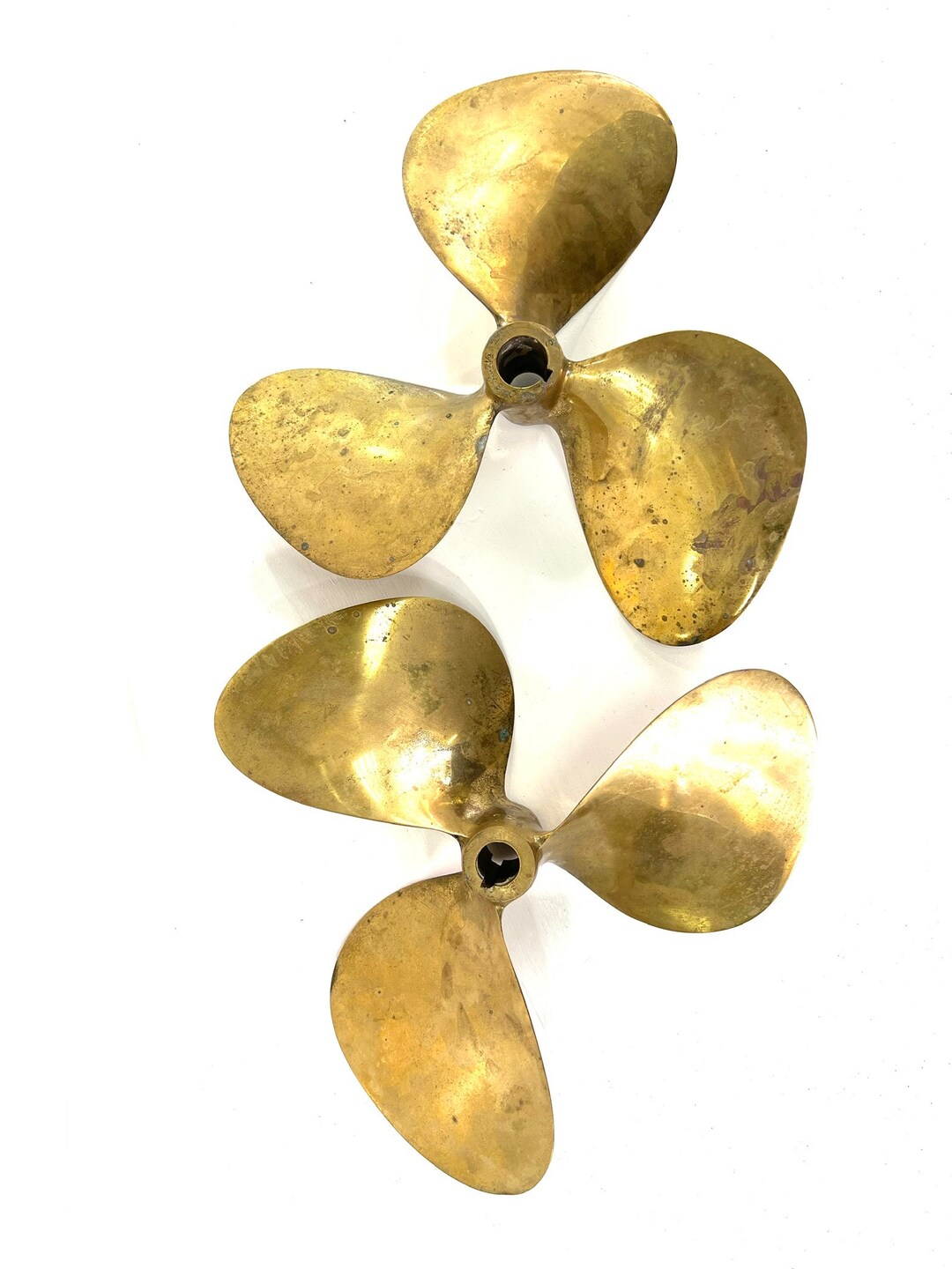 Michigan Wheel Bronze Dyna Jet Boat Propeller 3 Blade D 13 RH Pair of 2 ...