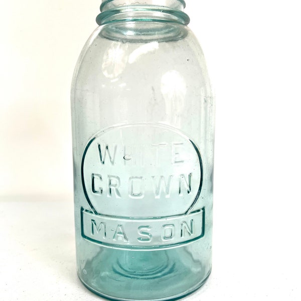 Crown Mason Jar - Etsy