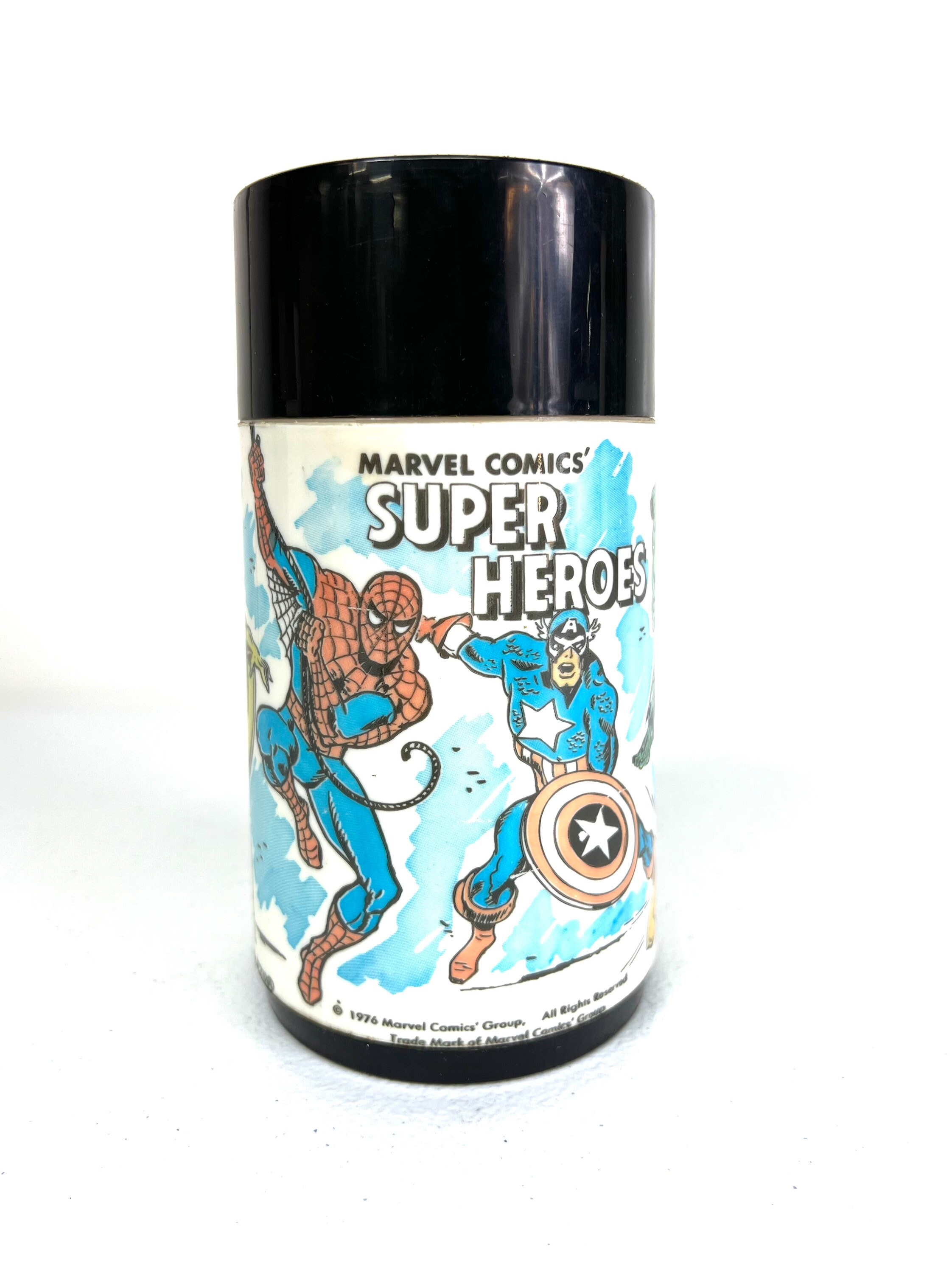 Aladdin Vintage Marvel Comics Super Heroes Thermos Cup 1976 - Etsy