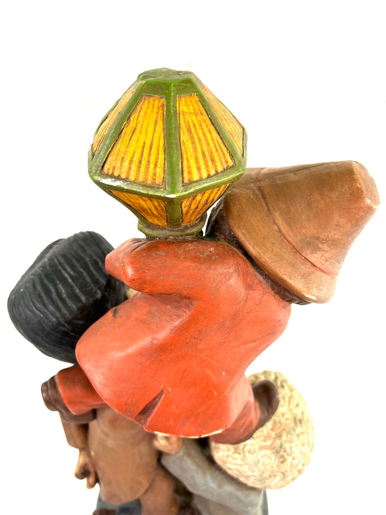Vintage Marx Brothers Lamp Post Streetlight Statue Chicago 1972 Tuscany ...