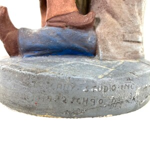 Vintage Marx Brothers Lamp Post Streetlight Statue Chicago 1972 Tuscany ...
