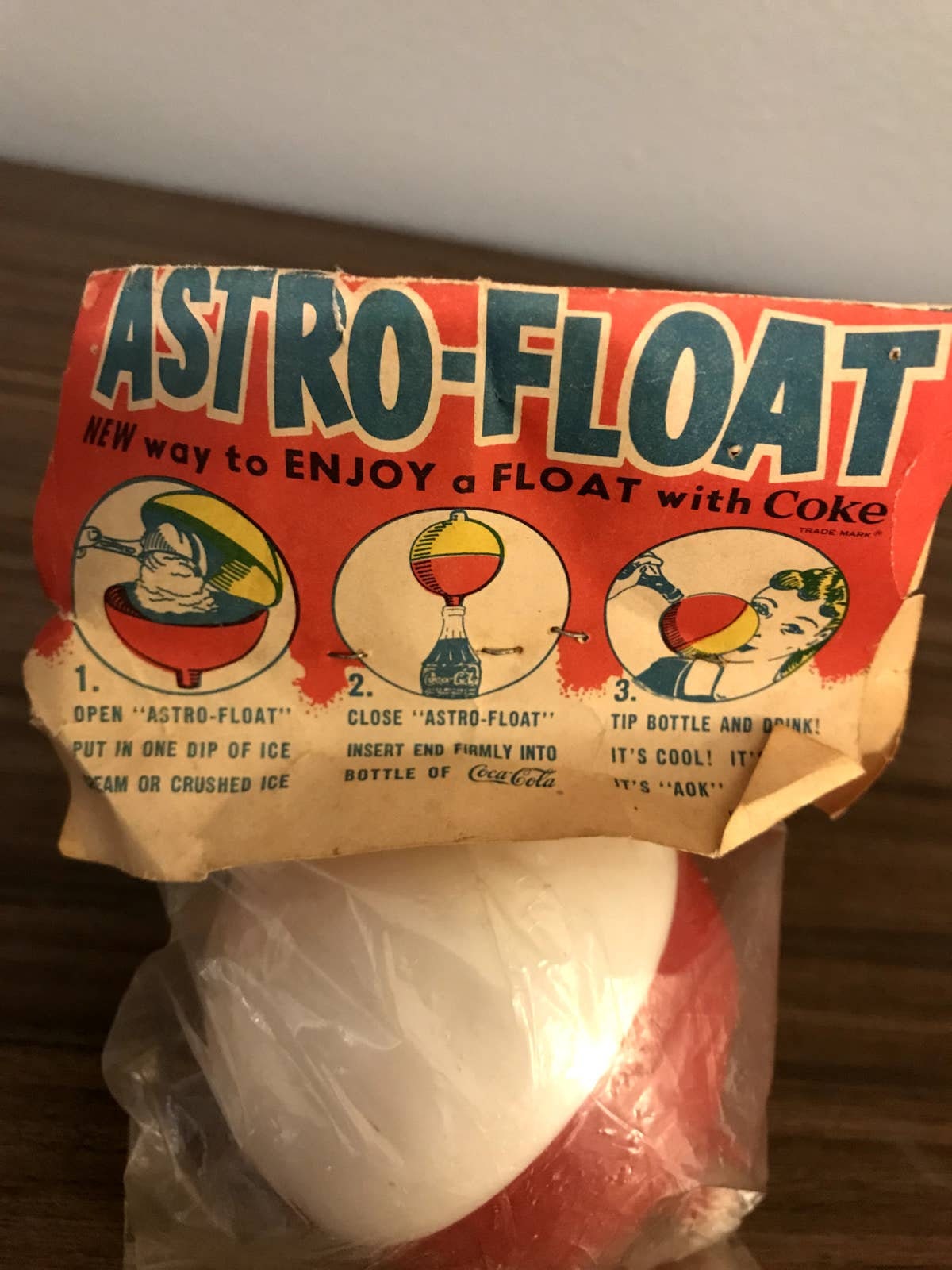 Vintage 1960s Astro Float Coca Cola in Original Packaging - Etsy