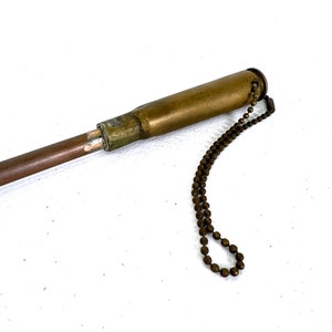 Vintage 50 Cal Bullet Swagger Stick Military Souvenir - Etsy
