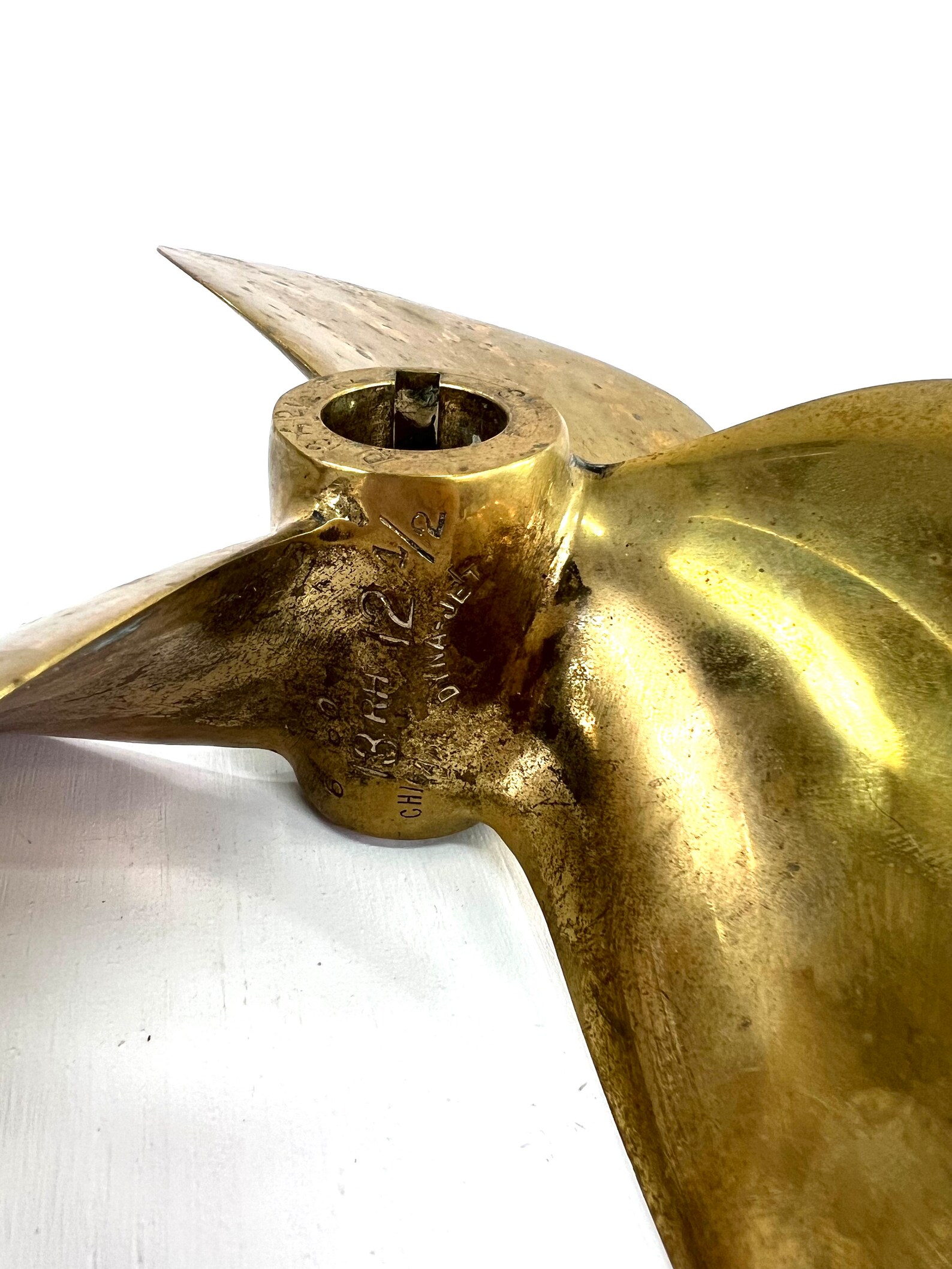 Michigan Wheel Bronze Dyna Jet Boat Propeller 3 Blade D 13 RH Pair of 2 ...