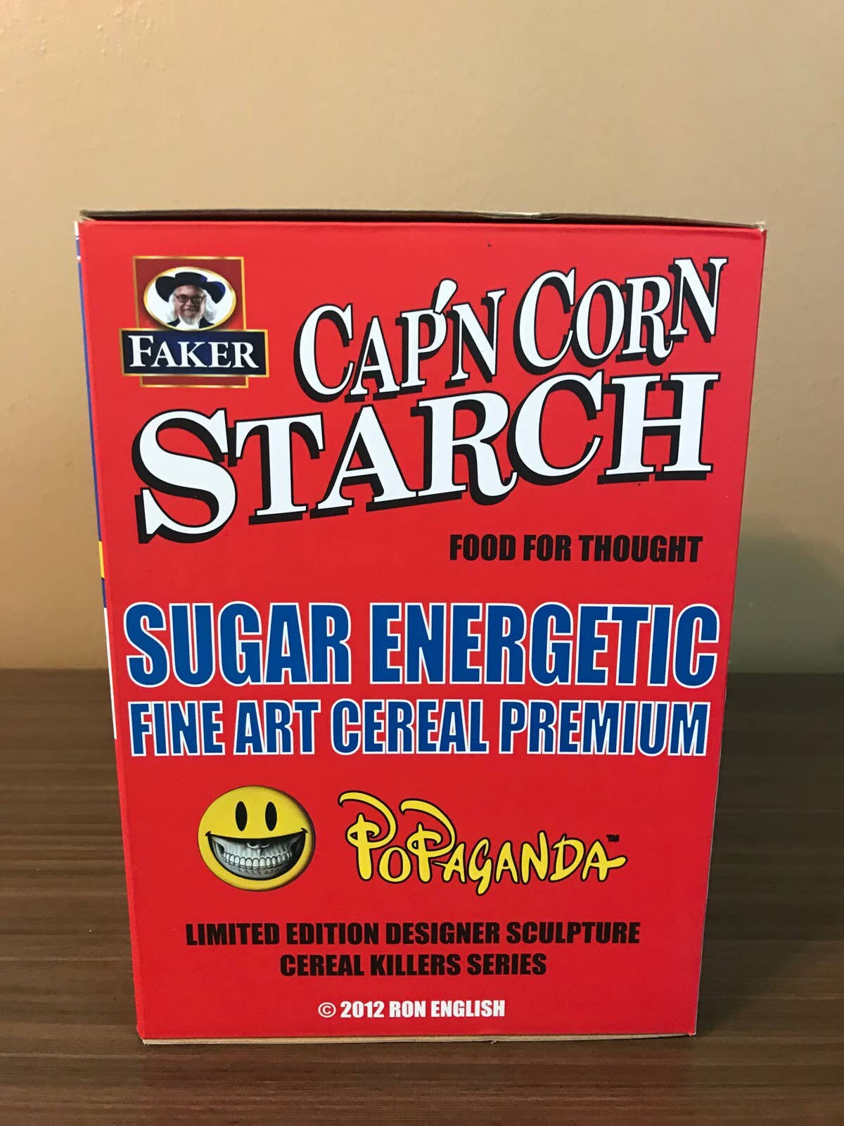 Vintage Authentic Faker Captain Cap'n Corn Starch Cereal - Etsy